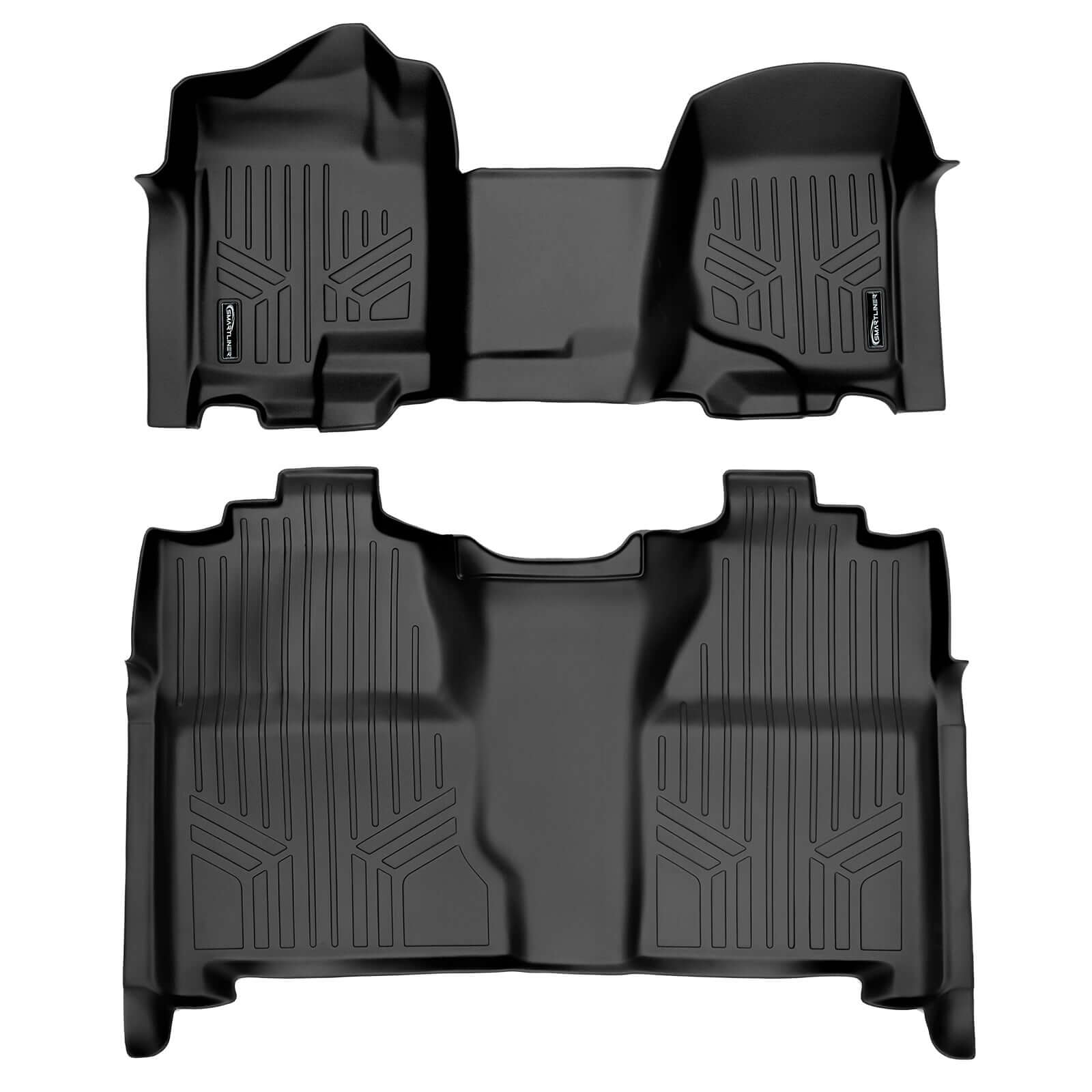 Smart Trim™ Custom Fit Floor Liners For 2007-2013 Silverado/Sierra 150 ...