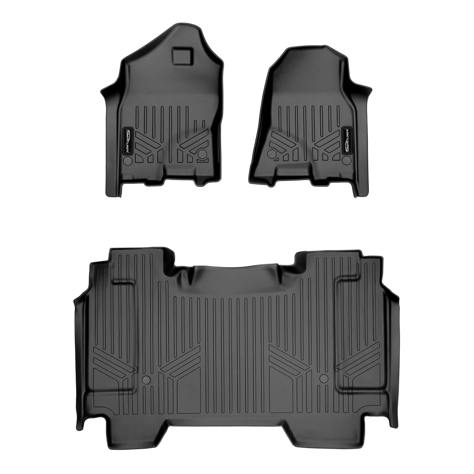 SMARTLINER Custom Fit Floor Liners For 2019 - 2024 Ram 1500 Crew Cab V ...