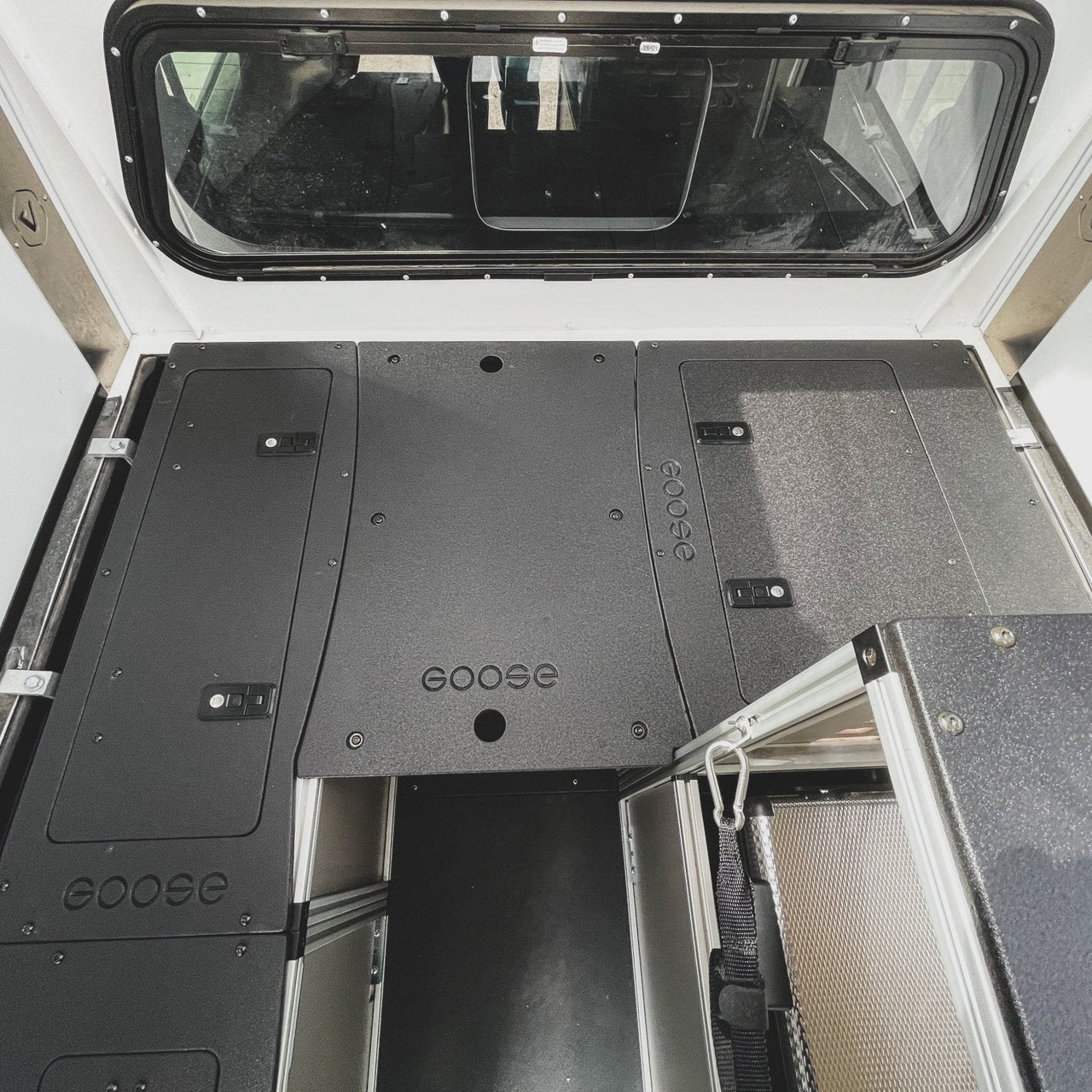Goose Gear Camper System - Midsize Truck 6Ft. Bed - Sleep Deck for Fro ...