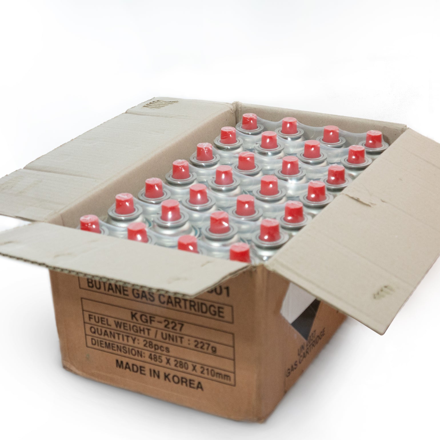 227g Nozzle Style Butane Gas Canister - Bulk Pack of 28 – NOMADICA ...